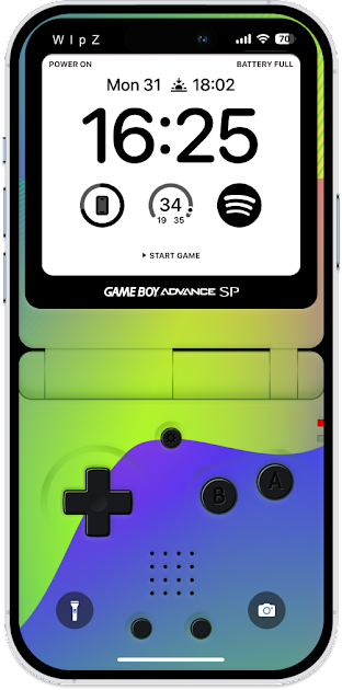 Game Boy Advance SP Wallpaper - IABOXTOOL