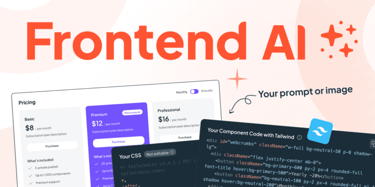 Frontend AI: Revoluciona tu Diseño Web, Optimiza tu UI/UX y Crea ...